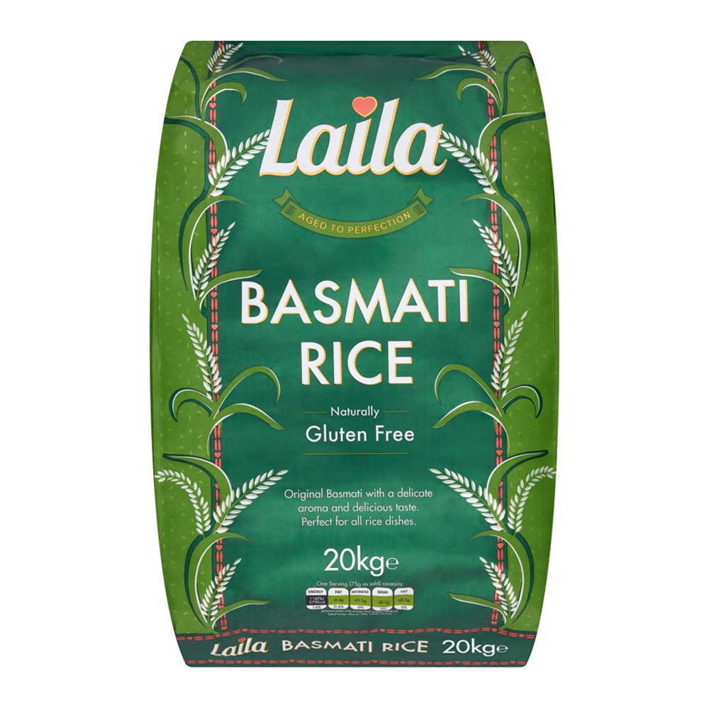 Laila Basmati Rice 20kg - RPS Food Logistics