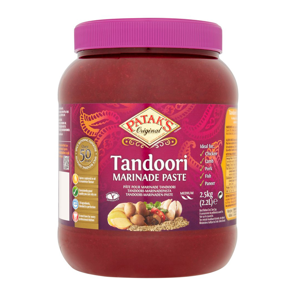 Pataks Tandoori Marinade Paste 2.5kg - RPS Food Logistics